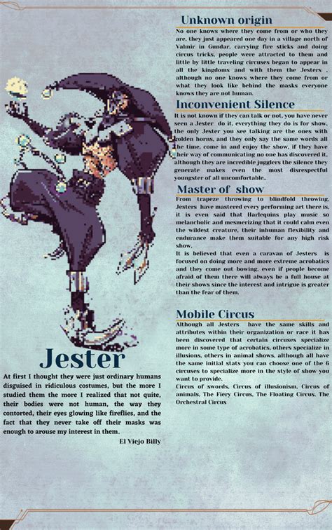 New 1 1 Version Of The Jester R Dndhomebrew