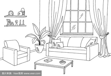 客厅怎么画才好看简笔画怎么画简单（热门16张）简笔画图片大全