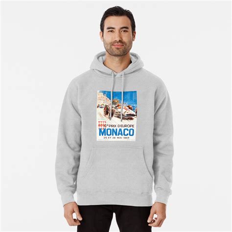 1963 Monaco Grand Prix Racing Poster Sticker For Sale By