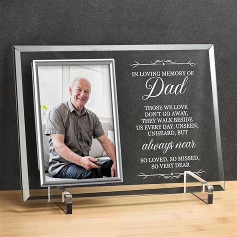 Regalos De Duelo Por Pérdida De Papá Marco De Fotos Conmemorativo Para