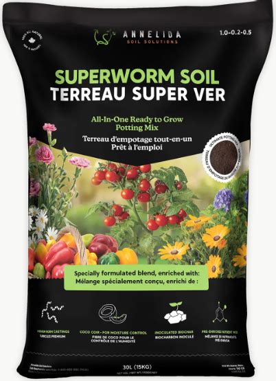 Superworm Soil 30l Grow King Hydroponics And Gardening Ltd