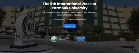 Yarmouk University 5th International Education Week — International
