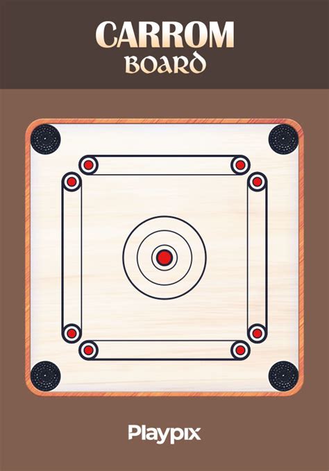 Artstation Carrom Game Play Board 2d Game Assets