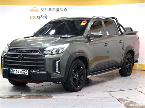 Kg모빌리티쌍용 더 뉴 렉스턴 스포츠 칸 4wd 익스페디션 오토네이션