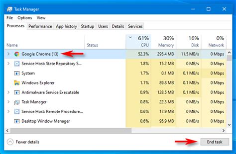 How To End A Task Using Windows S Task Manager