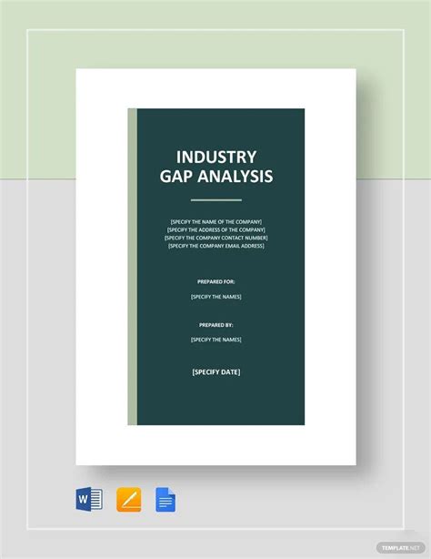 Editable Gap Analysis Templates In Word To Download