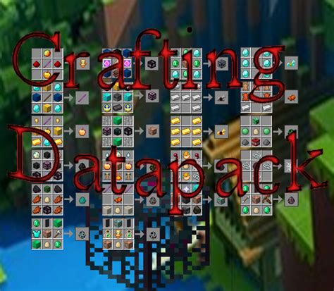 crafting datapack spawn eggs difficult crafts minecraft data pack
