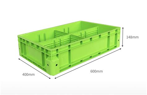China Manufacturers Pp Plastic Crate Box For Automated Storage And Retrieval System Mini Load