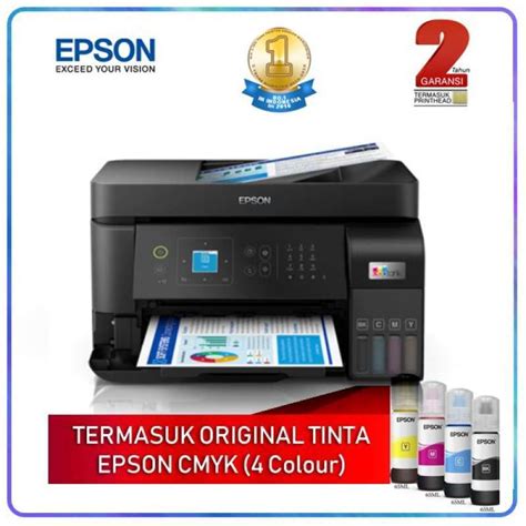 Promo Printer Epson L5590 All In One Wireless Ecotank Adf Faxsimile