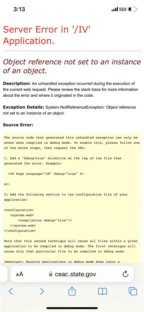 Anybody Else Getting This Error Message Today Ruscis