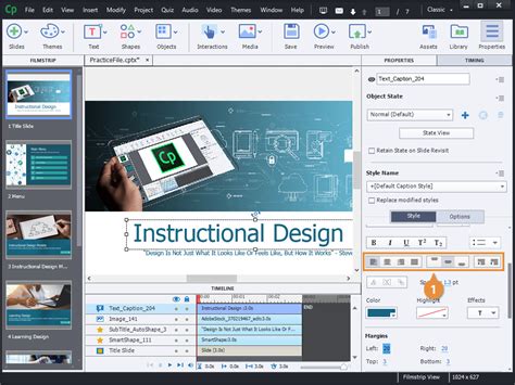 Text Alignment And Margins Customguide