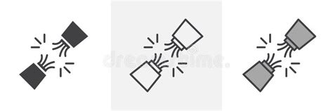 Broken Wire Icon Vector Icon Vector Stock Illustration Illustration Of Icon Graphic 348467782