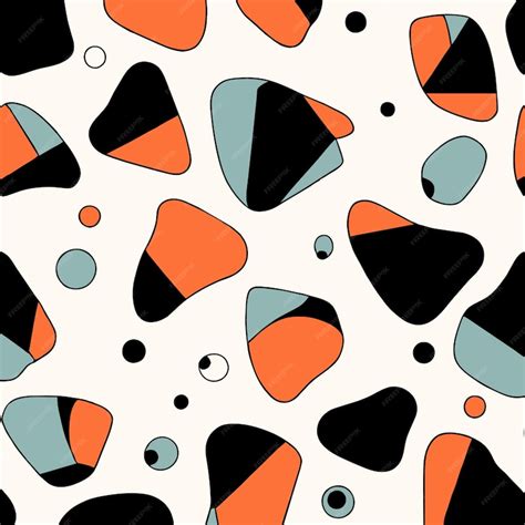 Premium Vector Colorful Terrazzo Pattern Design