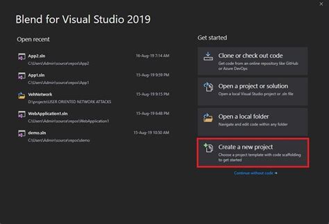 UWP Create Simple Application By VS 2019