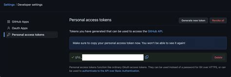 Githubpersonalaccesstoken 10antz Developers Blog