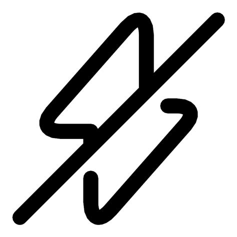Flash Slash Vector Svg Icon Svg Repo