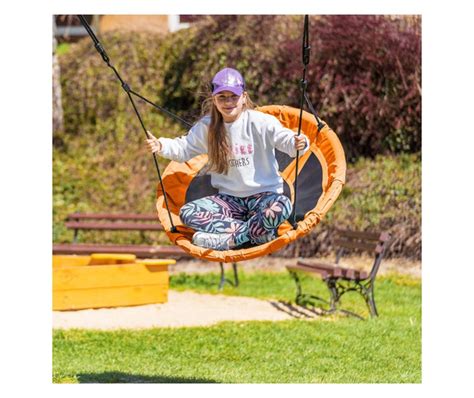 Mirpol Nest Orange 95 Leagăn De Grădină Cuib De Corb Diametru 95 Cm Polipropilenă Portocaliu