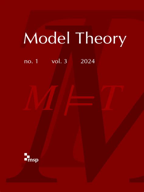 Model Theory Pdf Model Theory Measure Mathematics
