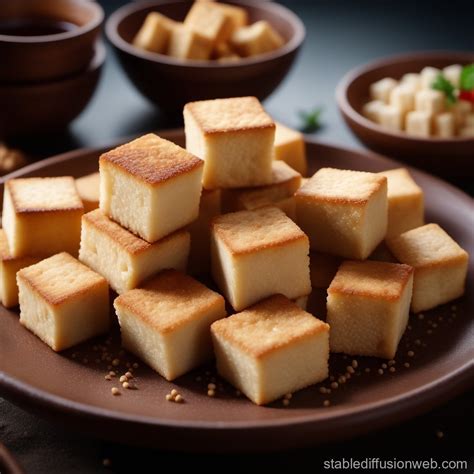 Deep Fried Tofu Dessert Stable Diffusion Online
