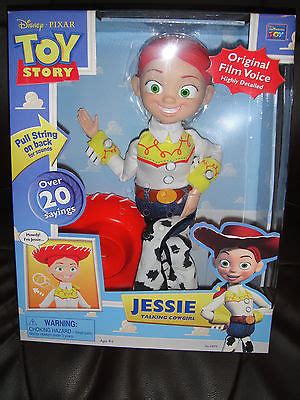 Toy Story Jessie Talking Cowgirl Pull String Doll Figure New 485218439
