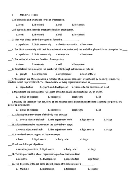 Multiple Choice Pdf Covalent Bond Ionic Bonding