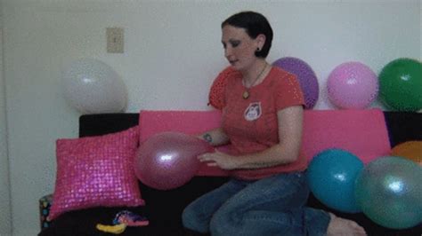 Sierras Balloon Popping Fun Hd Mp4 Roxie Rae Fetish Clips4sale