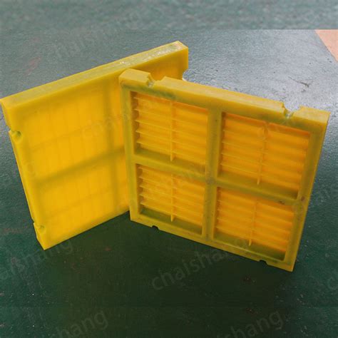Pu Dewatering Screen Mesh Chaishang Polyurethane Screen Meshrubber