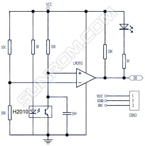 Comparator Sensor Module Misbehaving When Connected To A Voltage Divider Electrical