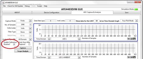 AFE EVM GUI ADC Calibration Routine Data Converters Forum Data Converters TI E E