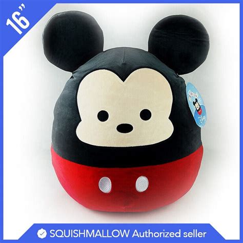 Squishmallow Kellytoy Giant Plush Disney Mickey Mouse 16 2022