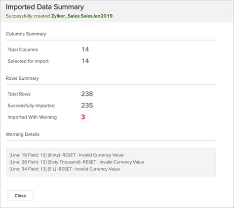 Import Data From Web Feeds L Zoho Analytics Help