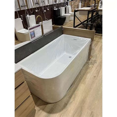 1500mm Right Corner Freestanding Bathtub Nz Back To Wall Bath The Tile Collection™