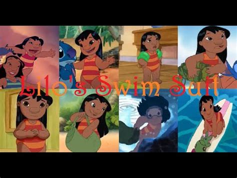 Lilo And Stitch Lilos Swim Suit Compilation Youtube