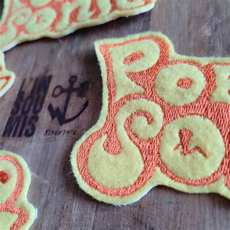 Rare Embroidered Patch Porno Sonic Gem