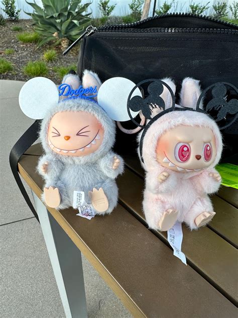 Custom 3d Printed Labubu Accessories With Secure Keychain Loop Etsy