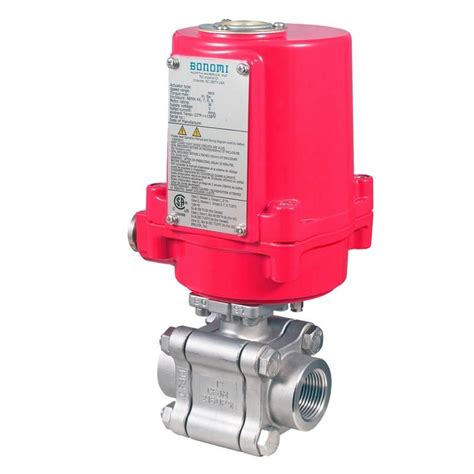 Bonomi Exm8e07421ll 742ll S Steel Ball Valve Bw And Electric Actuator