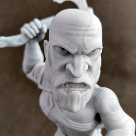 3d Printed Chibi Kratos Rresinprinting
