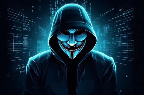 Cute Hacker Concept Premium Ai Generated Image