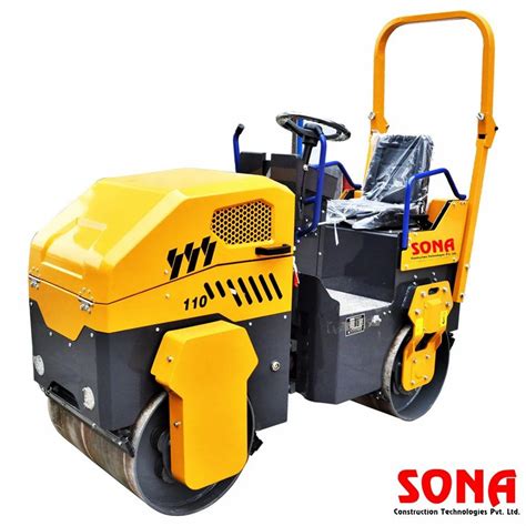 Ride On Double Drum Vibratory Roller Model Namenumber 110 At Rs 460000 In Thane