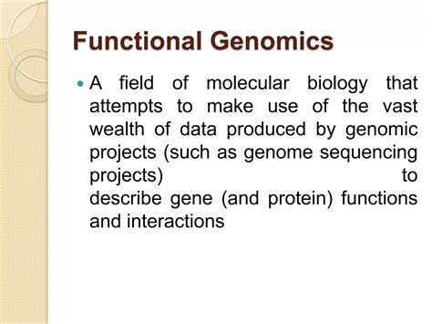 Bioinformatics And Functional Genomics Pptx