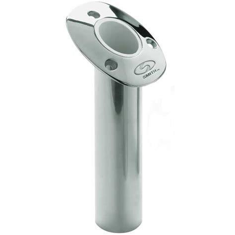 C E Smith 15° Stainless Steel Flush Mount Rod Holder