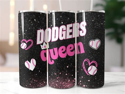Dodgers Tumbler Wrap 20oz Tumbler Wrap Template La Dodger Sublimation