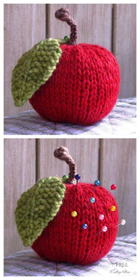 Amigurumi Apple Free Knitting Patterns Knitting Pattern Knitting