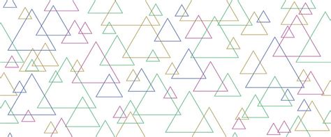 Triangle Banner Orangebluebrown Annual Pattern Poster Vector Annual Pattern Poster Png And