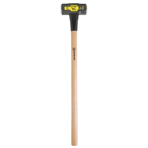 Collins 10 Pound Double Face Sledge Hammer With 36 Inch Hickory Handle