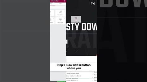 How To Scroll To A Page Section On Button Click Elementor Anchor Links CSS ID Video Tutorial