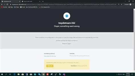unauthorized client grant type implicit not allowed for the client
