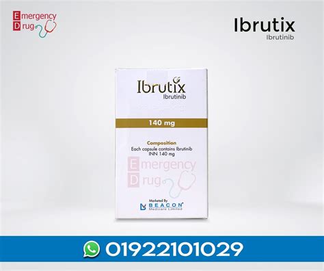 Ibrutix Ibrutinib 140 Mg Trusted Choice For Lymphoma