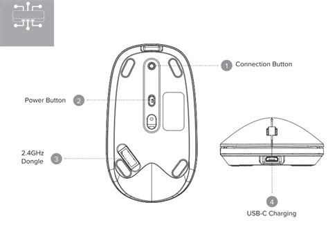 Alogic Ambt4kxx Usb C Rechargeable Wireless Mouse Instructions