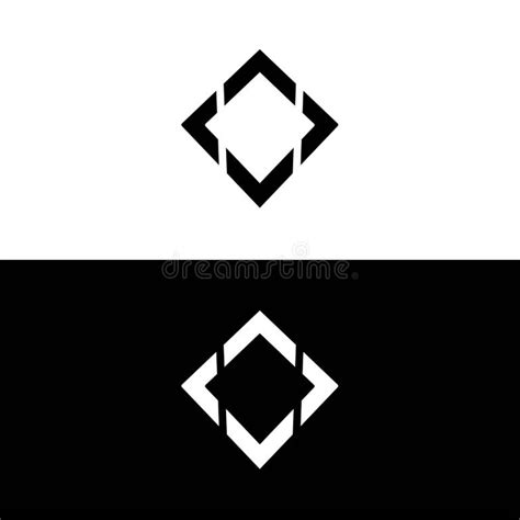 Rectangle Vector Logo Template Design Stock Vector Illustration Of Futuristic Idea 284974955